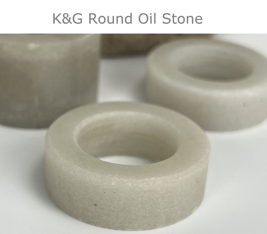 Round oil stone, Sharpening stone, Polishing stone, Lapping stone for ...